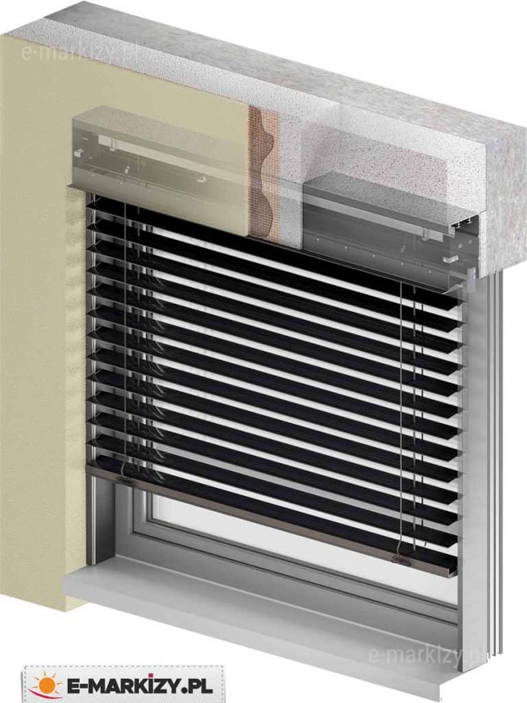 Żaluzje fasadowe Z90 Box Selt - Żaluzja Fasadowa na Wymiar!